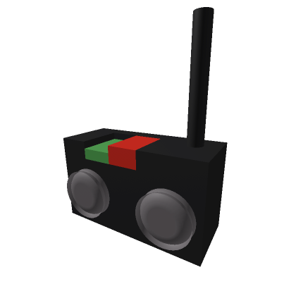 Classic Boombox (Dark) | Roblox Item - Rolimon's