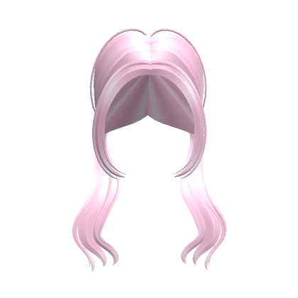 pink preppy bangs hair | Roblox Item - Rolimon's