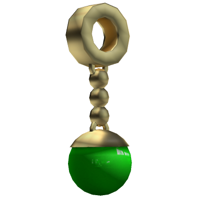 Earrings Potar Green | Roblox Item - Rolimon's