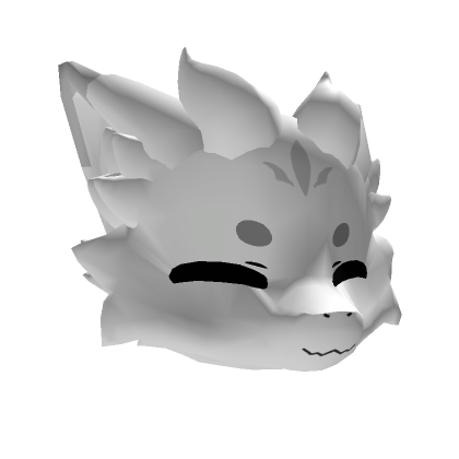 Happy White Kemono Dragon | Roblox Item - Rolimon's