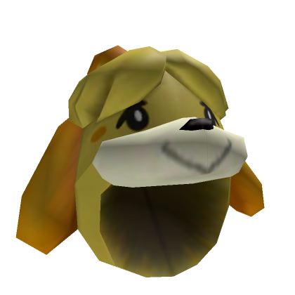 Retro Isabelle Dog Hat | Roblox Item - Rolimon's