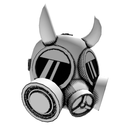Comic Style Horned Gas Mask | Roblox Item - Rolimon's