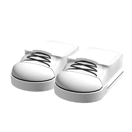 White plain shoe Low Cut [3.0 Woman] | Roblox Item - Rolimon's