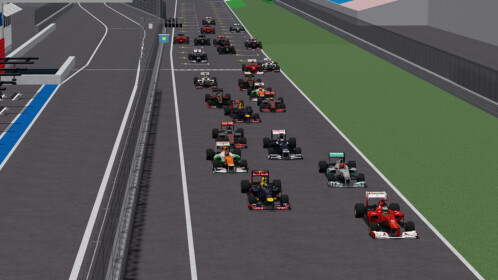 Formel Eins 2012: Hockenheimring B-W - Roblox