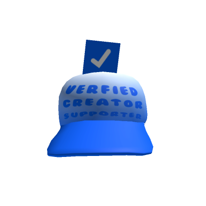 Verified Creator Supporter Hat | Roblox Item - Rolimon's