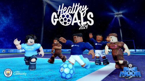 MAN CITY BLUE MOON [Perayaan Juara Treble] - Roblox