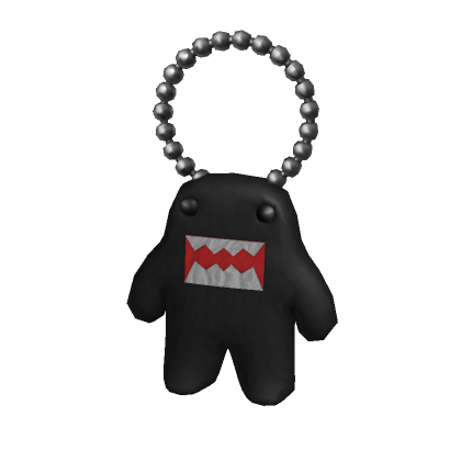 Black domo keychain | Roblox Item - Rolimon's