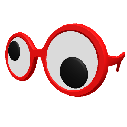 Red Googly Eye Glasses | Roblox Item - Rolimon's
