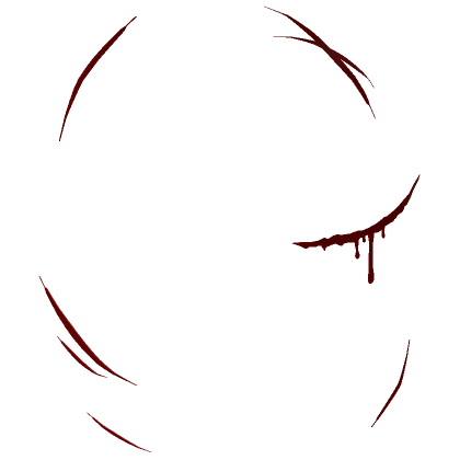 Halloween Face Combo - Dark Red | Roblox Item - Rolimon's