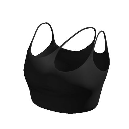3 straps black top | Roblox Item - Rolimon's
