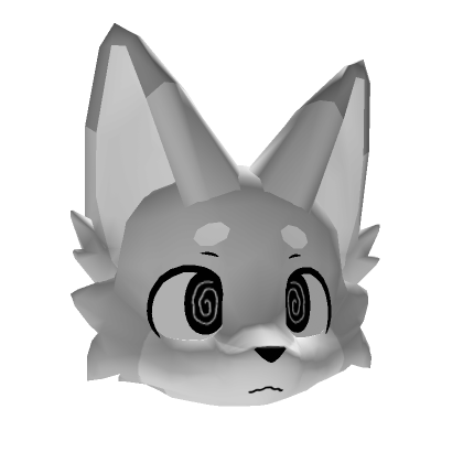 Dizzy White Kemono Fox | Roblox Item - Rolimon's
