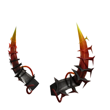 Fiery Horns of the Netherworld | Roblox Item - Rolimon's