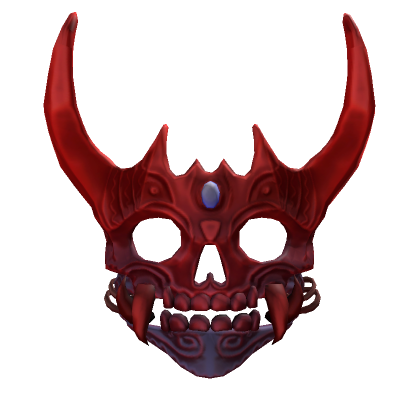 Red Oni Platinum's Mask | Roblox Item - Rolimon's