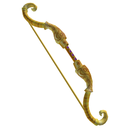 Golden Bow and Arrow | Roblox Item - Rolimon's
