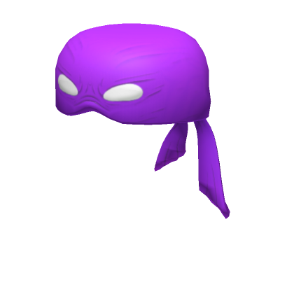 Purple Robber Bandana Hat Mask | Roblox Item - Rolimon's