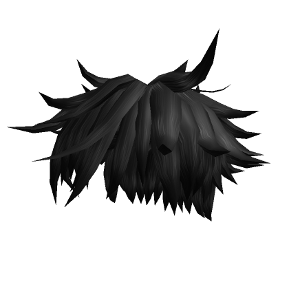 Long Black Gojo Anime Hair | Roblox Item - Rolimon's