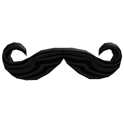 Old Black Moustache | Roblox Item - Rolimon's