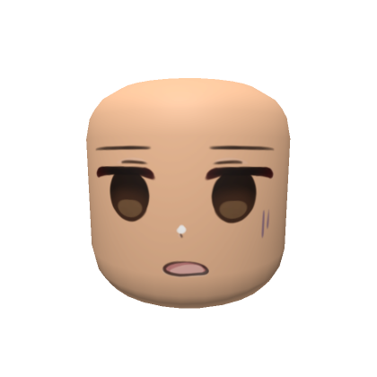 Disappointed Anime Face Head | Roblox Item - Rolimon's