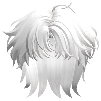 Mittelteil-Frisur (weiß) – Roblox