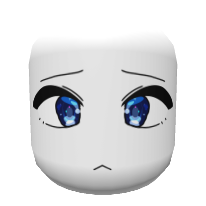 Thoughtful Anime Chibi Face | Roblox Item - Rolimon's