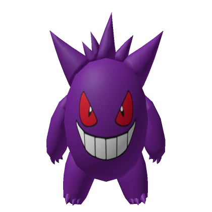Red Eyed Gengar Backpack (Purple) | Roblox Item - Rolimon's