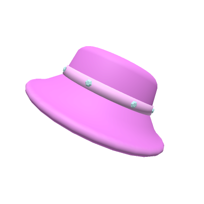 Pink 𝐝𝐢𝐚𝐦𝐨𝐧𝐝 𝐡𝐚𝐭 | Roblox Item - Rolimon's