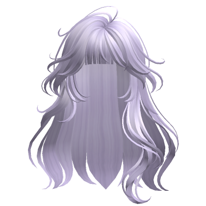Soft Long Wavy Hair(Light Purple) | Roblox Item - Rolimon's