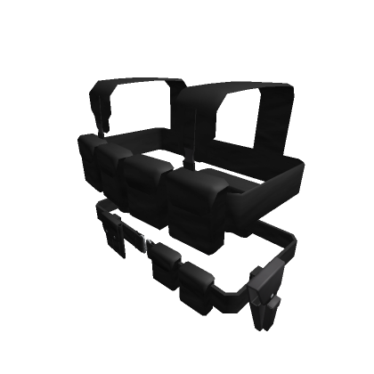 Black Tactical military belt with chest rig | Roblox Item - Rolimon's