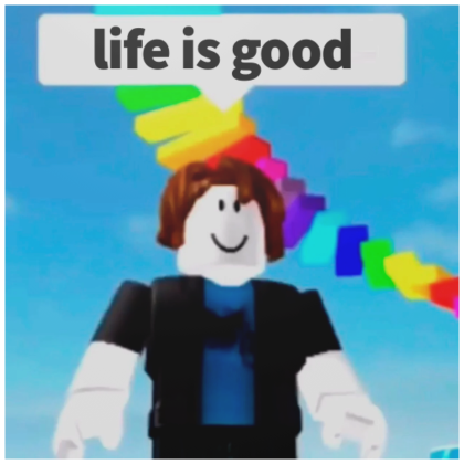 life is good pfp | Roblox Item - Rolimon's