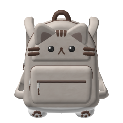 🍀Kawaii Tabby Kitty Mini Backpack | Roblox Item - Rolimon's