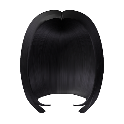 Basic Bob Hairstyle (black) | Roblox Item - Rolimon's