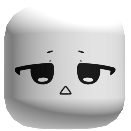 White Shocked Droomy Face Mask | Roblox Item - Rolimon's