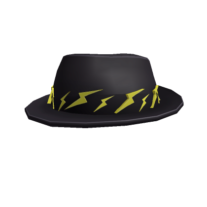 Sorcus' Lightning Fedora | Roblox Limited Item - Rolimon's