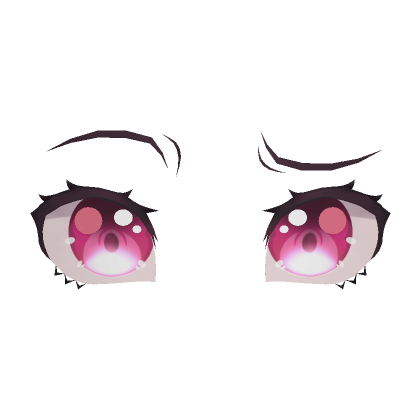 Pink Anime Eyes 01 - Confusion | Roblox Item - Rolimon's
