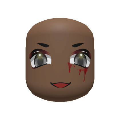 Anime Evil Bloody Smile - Brown | Roblox Item - Rolimon's