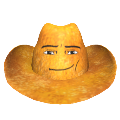 Man Face Chicken Nugget Cowboy Hat | Roblox Item - Rolimon's