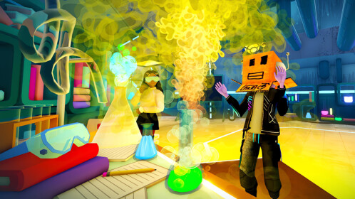 Fuga do Laboratório de Química - Roblox