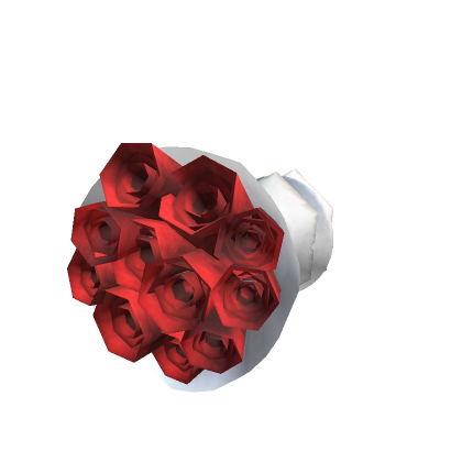 Holdable Red Flower Bouquet | Roblox Item - Rolimon's