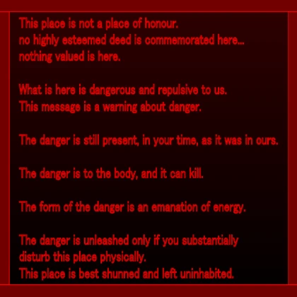 Long-Term Nuclear Waste Warning