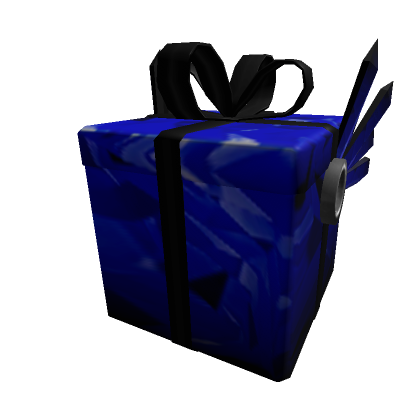 Midnight Blue Dominus Gift Box (Winged Buttons) | Roblox Item - Rolimon's
