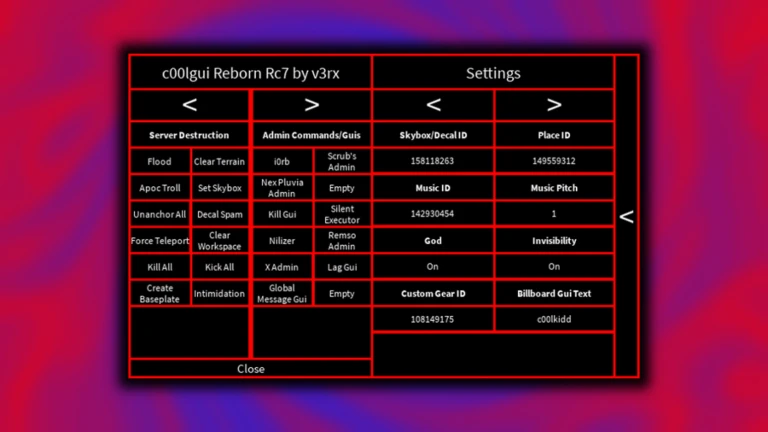 c00lkidd Menú de scripts - Roblox
