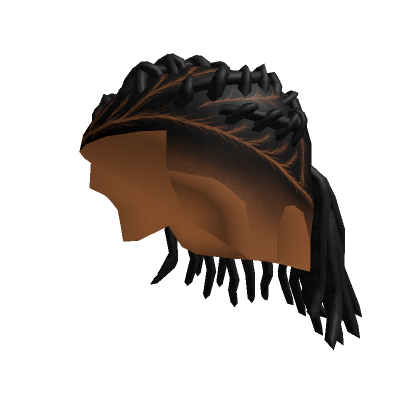 Half Up Locs 1/2 [Noir] - Roblox