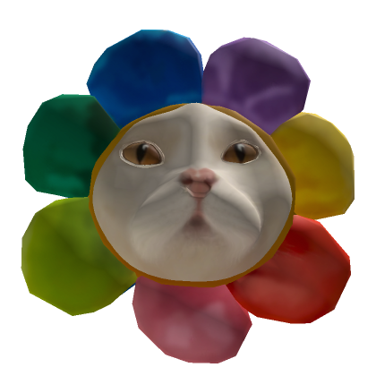 Rainbow Flower Cat | Roblox Item - Rolimon's