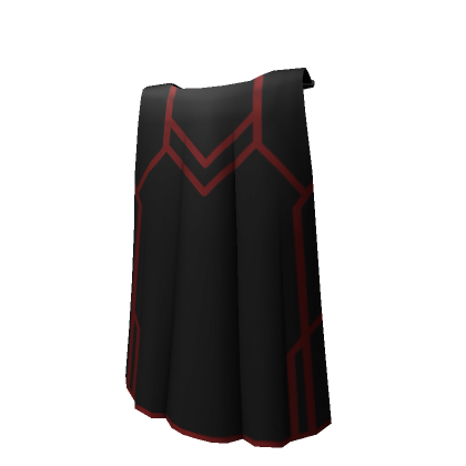 Black Dark Deco Cape | Roblox Item - Rolimon's