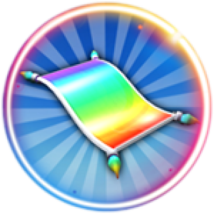 Deluxe Rainbow Magic Carpet - Roblox