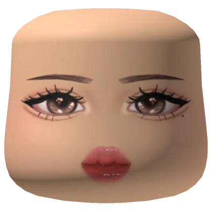 Cute Glamour Makeup (Cheeks Head) | Roblox Item - Rolimon's