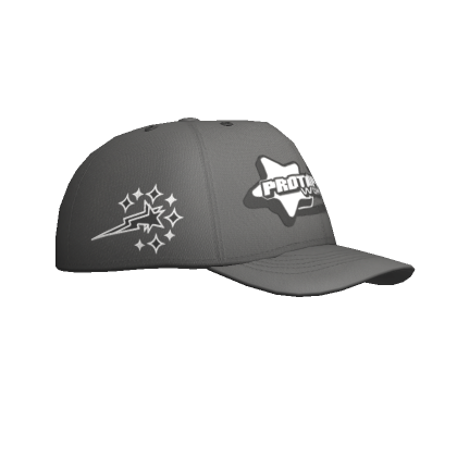 Sideways Gray Y2K Stylish Vintage Cap | Roblox Item - Rolimon's