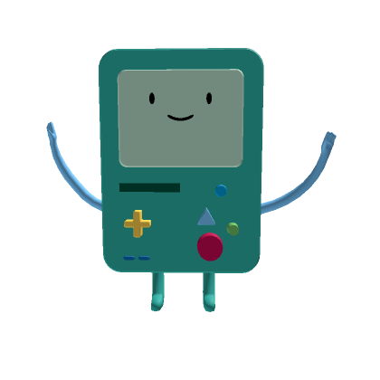Adventure Time Accessory - Beemo on your shoulder | Roblox Item - Rolimon's