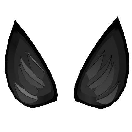 Black Fox Ears | Roblox Item - Rolimon's