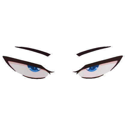 🤨 Calm Anime Eyes (3D) 🤨 | Roblox Item - Rolimon's